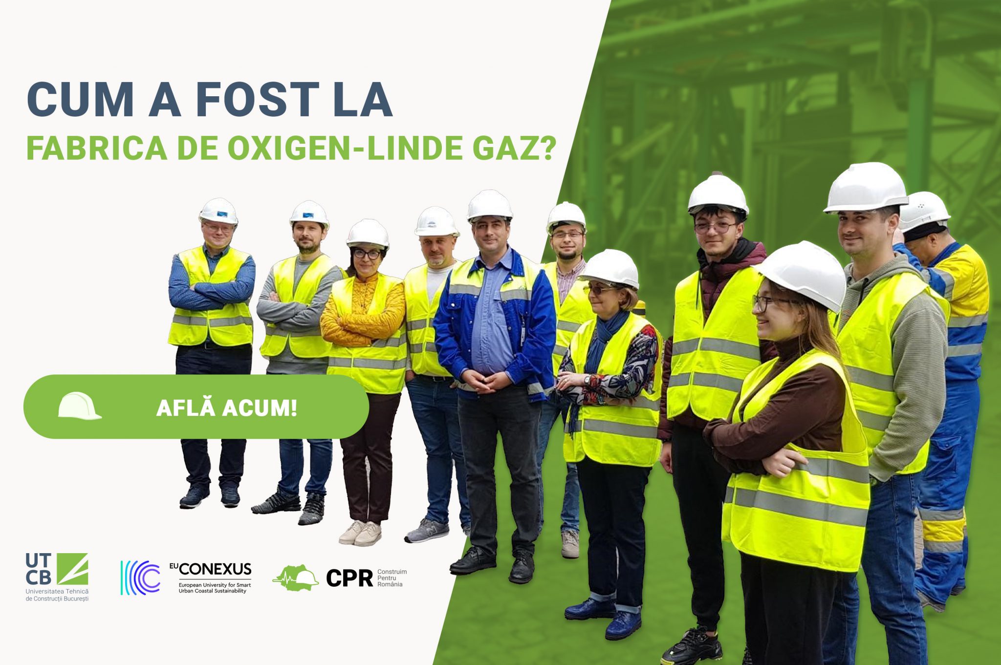 Vizită la Fabrica de Oxigen-Linde - Facultatea de Inginerie a ...